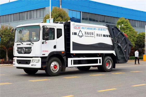 4m3 - 20m3 Waste Disposal Truck 14cbm , Diesel Garbage Compactor Truck