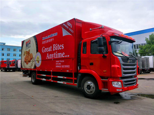 JAC Light Duty Cargo Vans 10 Ton Box Truck 100Km/H 7800*2450*2500 mm