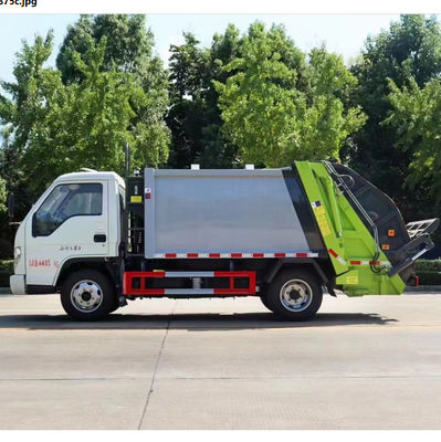 Foton 115hp Waste Compactor Truck 4X2 6 Wheels Garbage Bin Truck